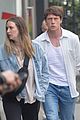 George MacKay Enjoys Rare Day Out with Wife Doone Forsyth in London ...