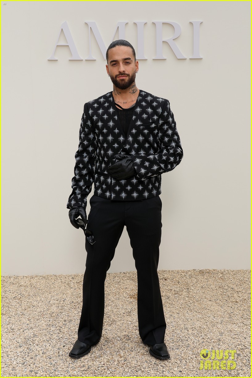 Maluma Takes Paris Fashion Week by Storm, Attends 3 Shows in One Day ...