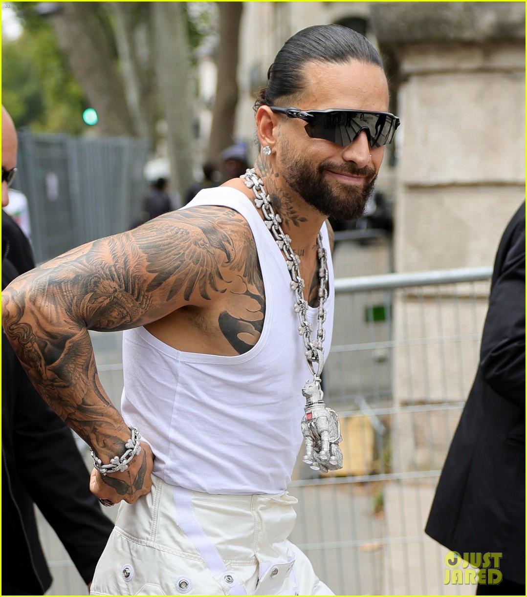 Maluma Takes Paris Fashion Week by Storm, Attends 3 Shows in One Day ...