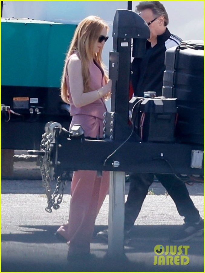 Lindsay Lohan & Mark Harmon Officially Start Filming 'Freaky Friday 2 ...