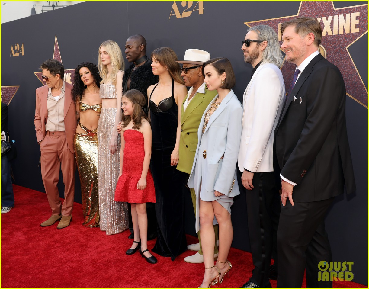 Halsey Wows in Revealing Gold Dress at 'MaXXXine' L.A. Premiere with ...