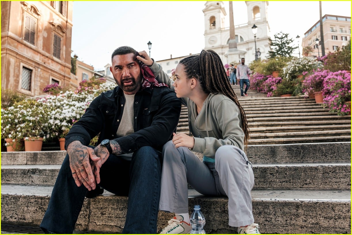 Dave Bautista & Chloe Coleman Return for 'My Spy: The Eternal City' Trailer - Watch Now!: Photo ...