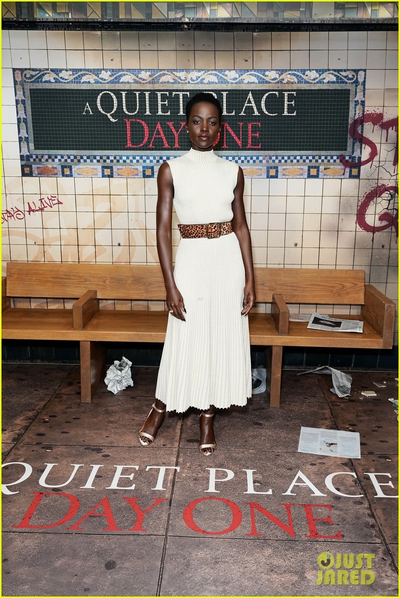 Lupita Nyong'o, Joseph Quinn, & 'Quiet Place: Day One' Cast Take Fun ...