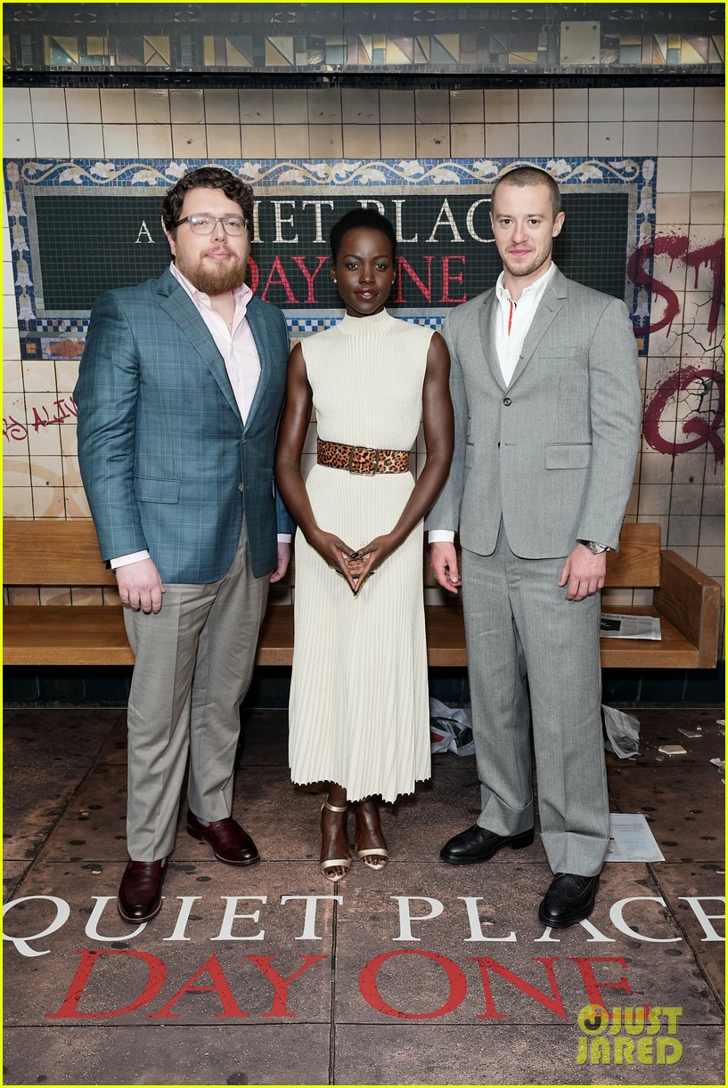 Lupita Nyong'o, Joseph Quinn, & 'Quiet Place: Day One' Cast Take Fun ...
