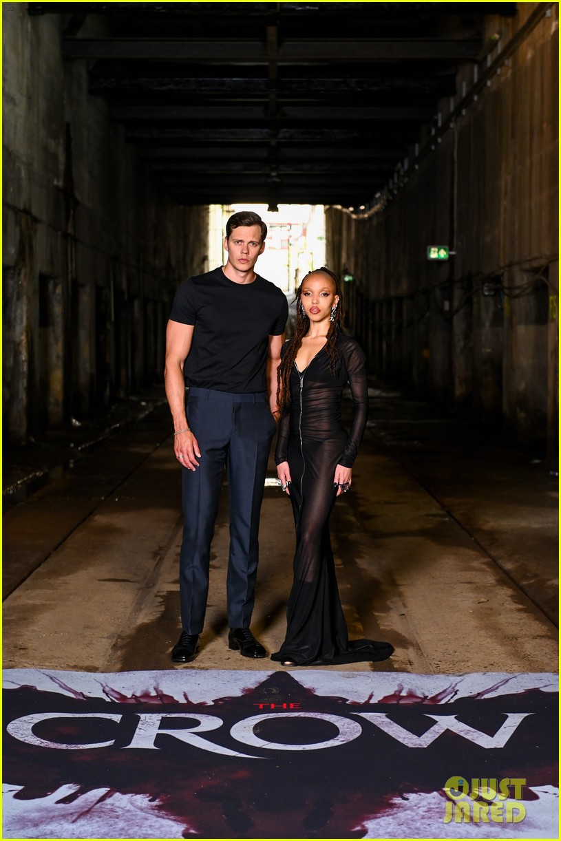 Bill Skarsgard Is Looking Buff in New Photos from 'The Crow' London ...