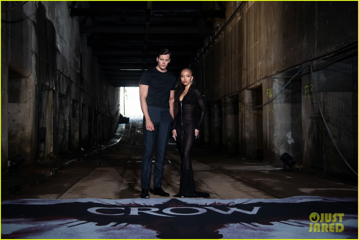 Bill Skarsgard Is Looking Buff in New Photos from 'The Crow' London ...