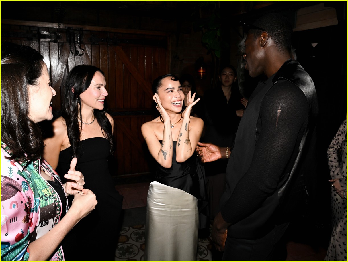 Zoe Kravitz Reunites with 'Mad Max' Co-Star Abbey Lee at Jessica ...