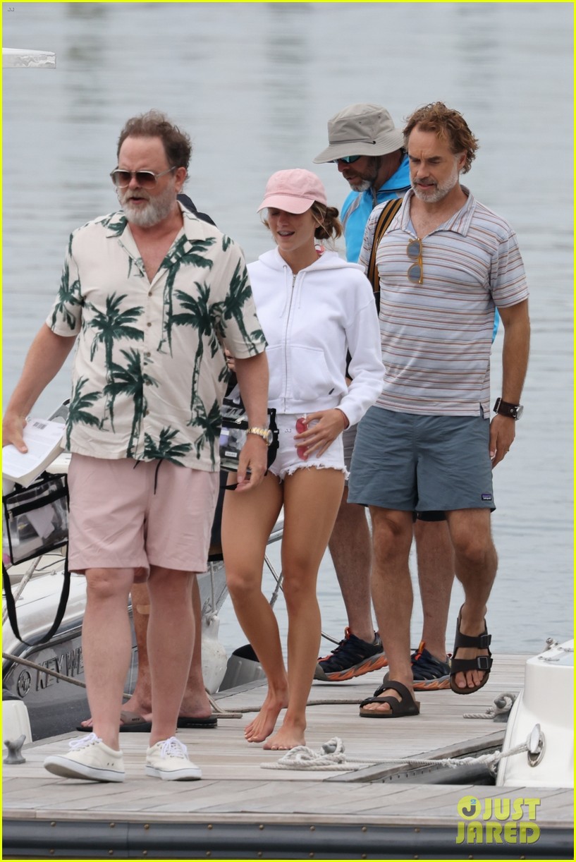 Amy Adams Films 'At the Sea' on a Yacht Alongside Model Davide Gianni ...
