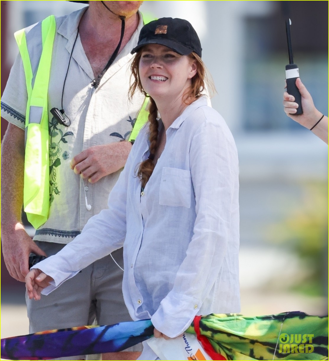 Amy Adams Spends the Day Filming Scenes for 'At the Sea' in Plymouth ...
