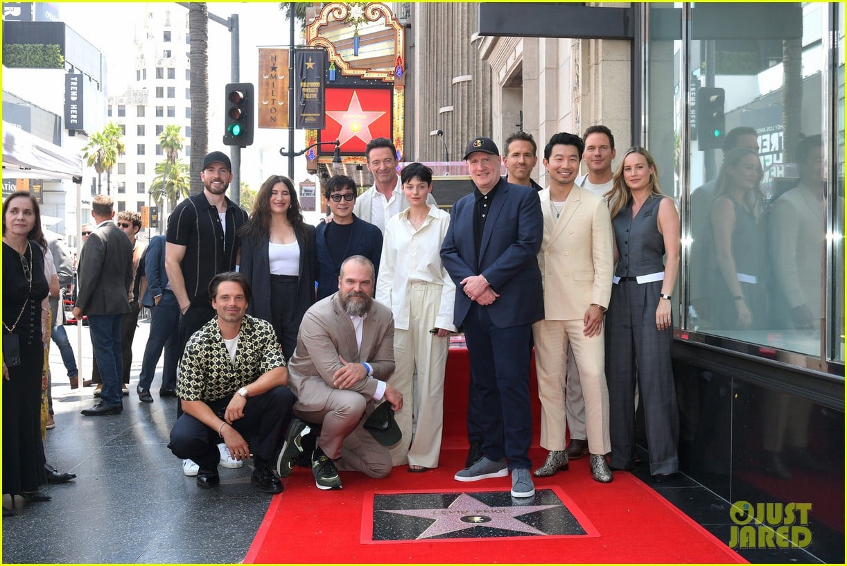 Chris Evans, Sebastian Stan, Brie Larson & More Marvel Stars Assemble ...