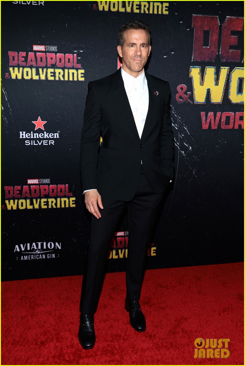 Blake Lively Supports Ryan Reynolds at 'Deadpool 3' Premiere, Reveals ...