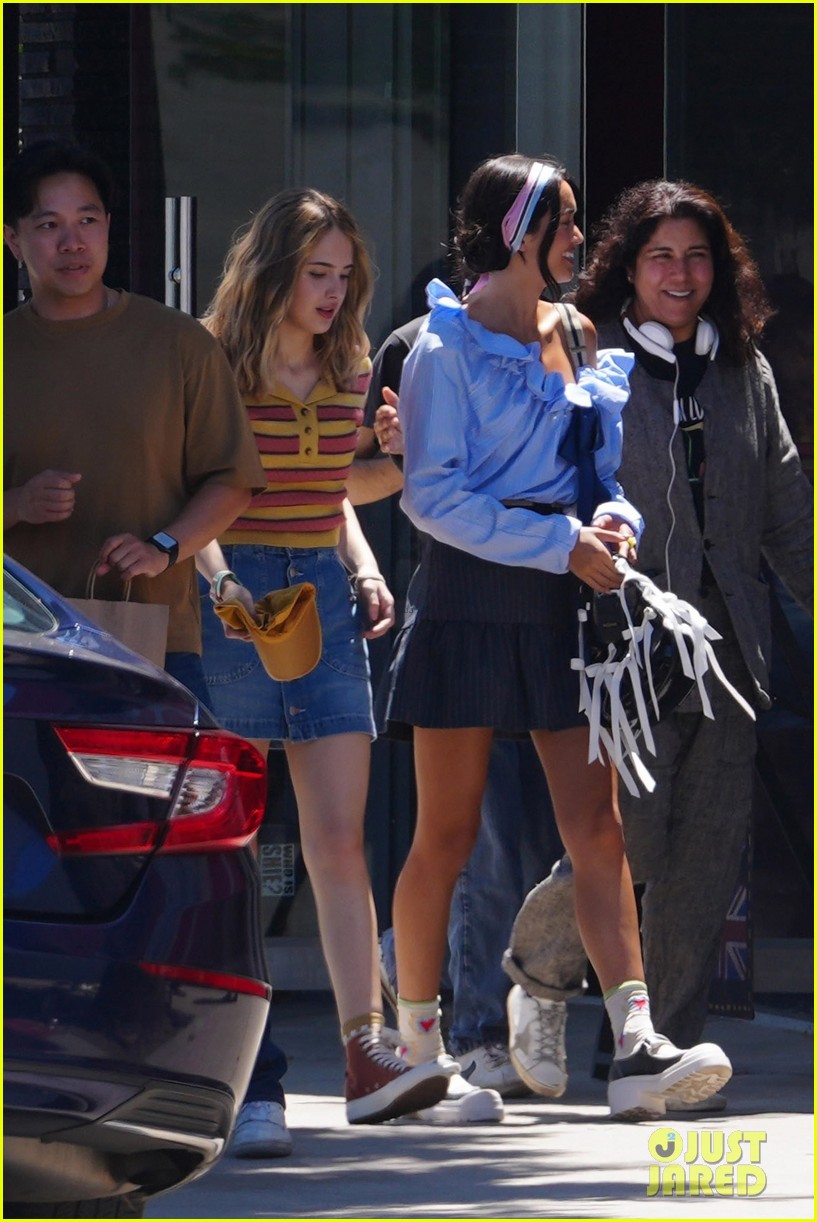 Julia Butters & Sophia Hammons Film Scenes for 'Freaky Friday 2' at ...