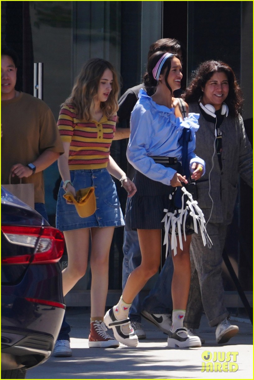 Julia Butters & Sophia Hammons Film Scenes for 'Freaky Friday 2' at ...