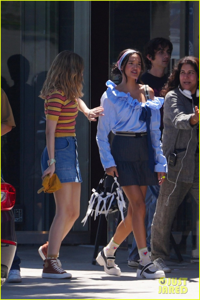 Julia Butters & Sophia Hammons Film Scenes for 'Freaky Friday 2' at ...