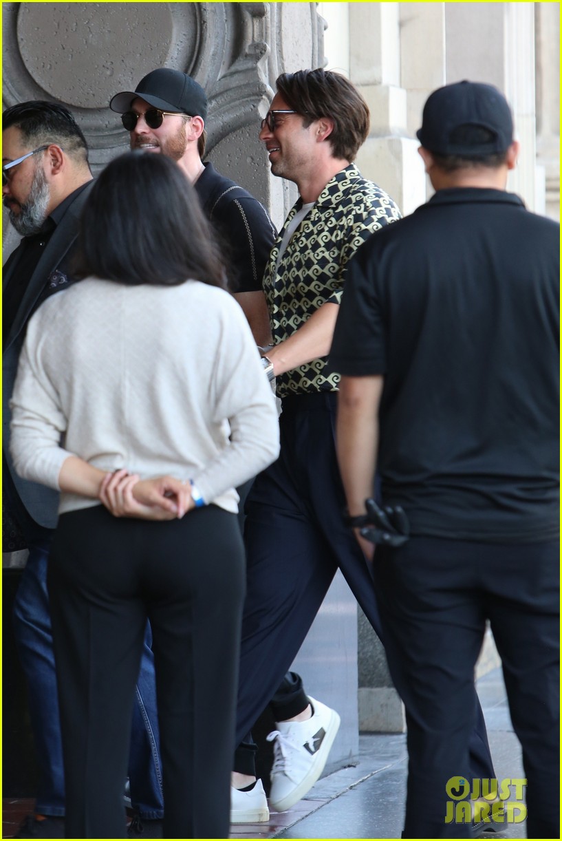 Chris Evans & Sebastian Stan Spotted Hanging Out After Honoring Marvel ...