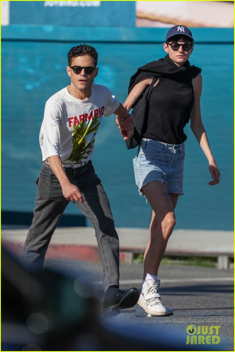 Emma Corrin & Boyfriend Rami Malek Spotted Thrifting on 'Deadpool ...