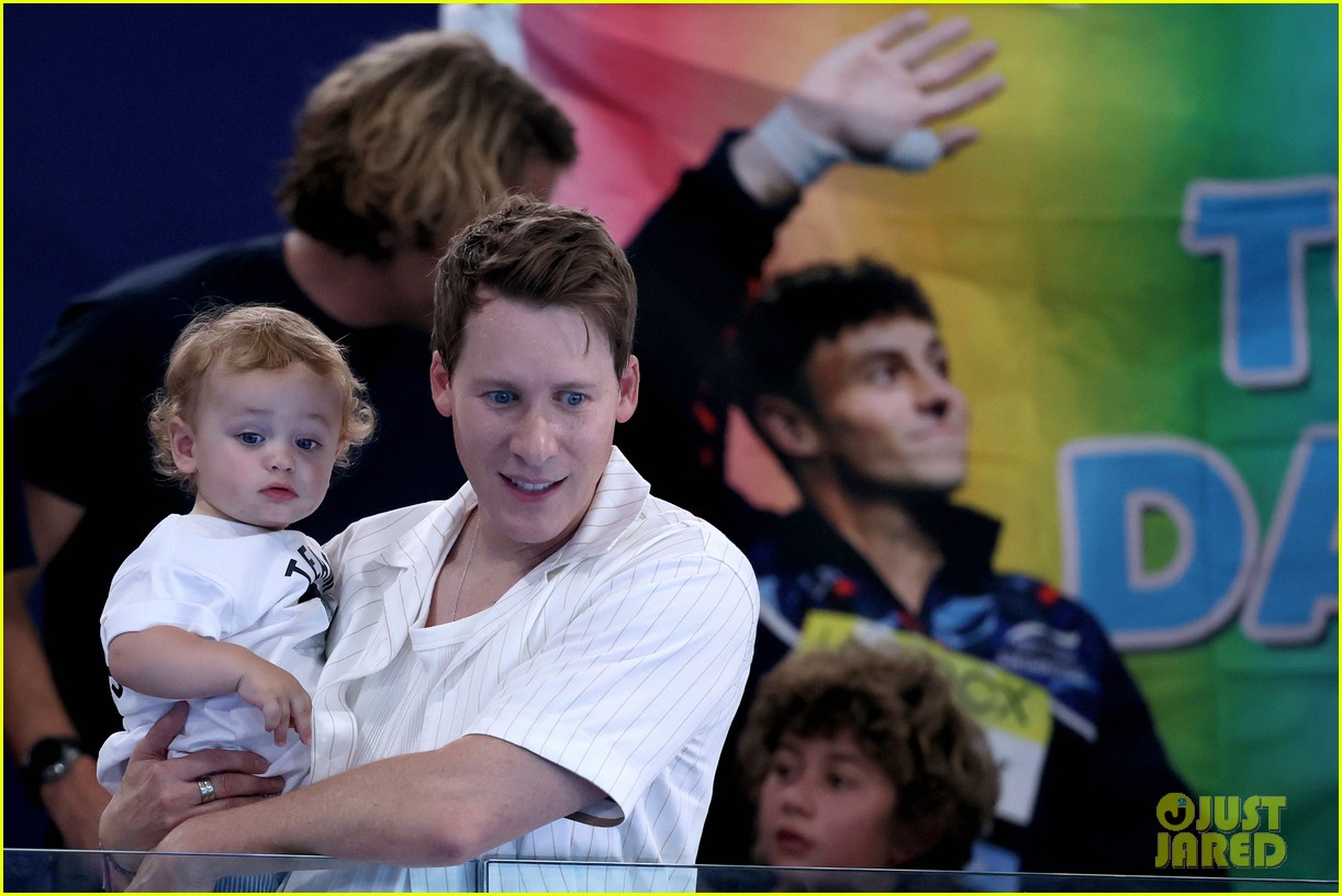 Tom Daley Wins Silver Medal at 2024 Olympics While Husband Dustin Lance ...