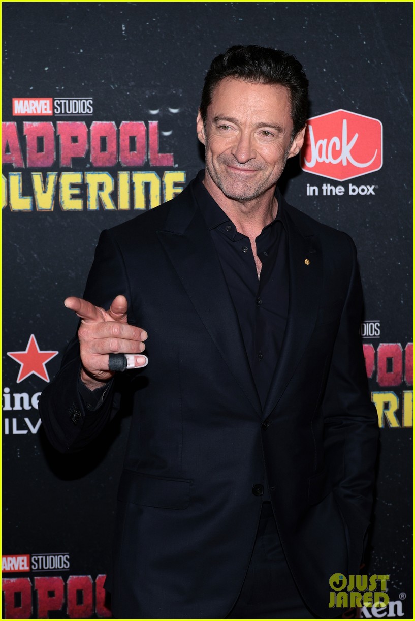 Ryan Reynolds, Hugh Jackman, & Emma Corrin Join 'Deadpool & Wolverine' Cast at NYC Premiere ...