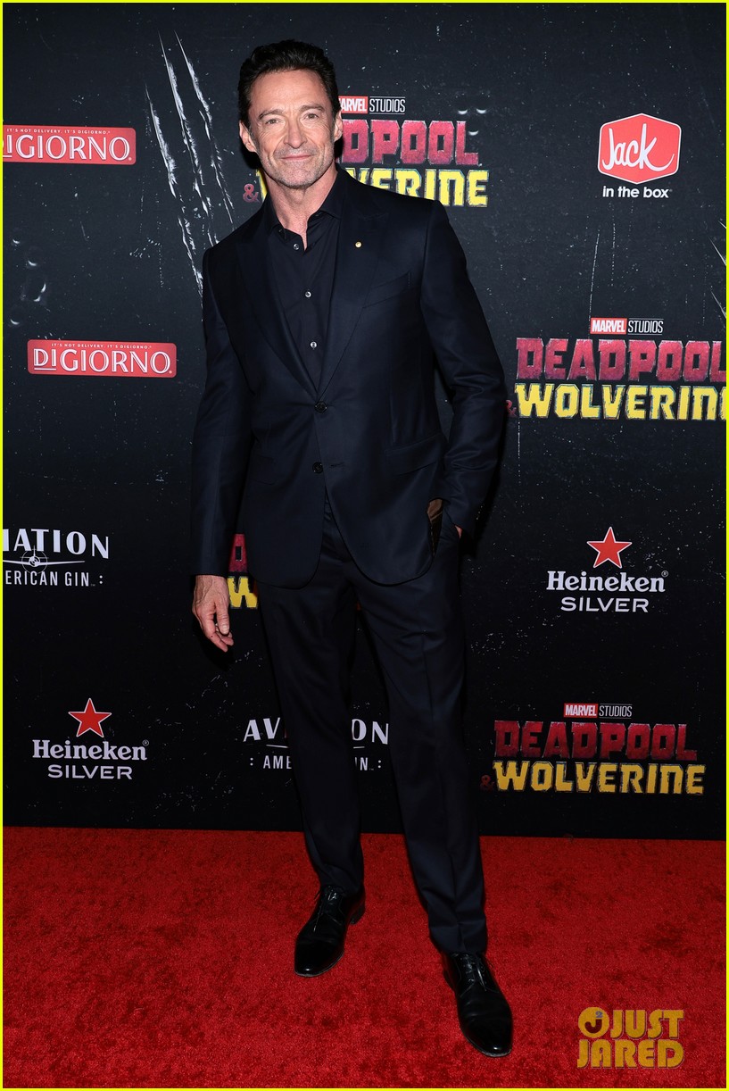 Ryan Reynolds, Hugh Jackman, & Emma Corrin Join 'Deadpool & Wolverine' Cast at NYC Premiere ...