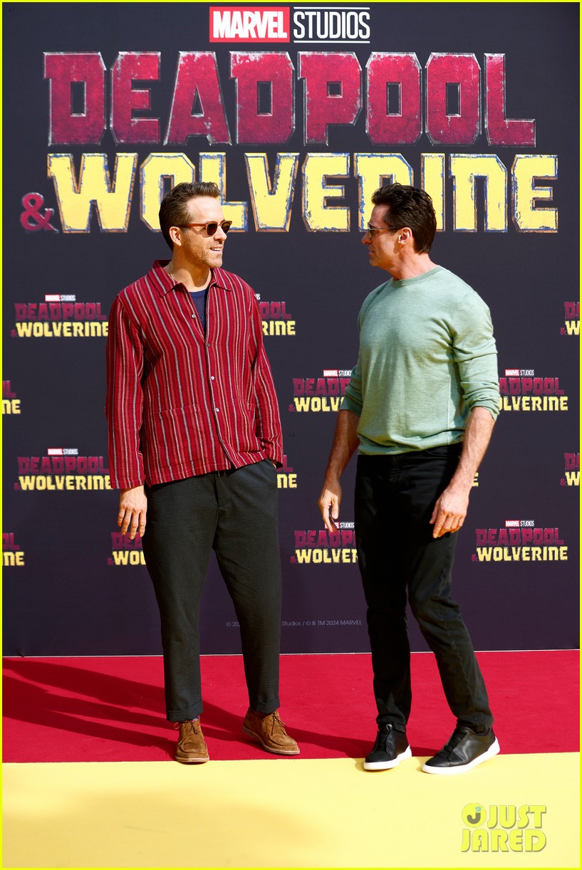 Emma Corrin Joins Ryan Reynolds & Hugh Jackman at 'Deadpool & Wolverine' Berlin Fan Event: Photo ...