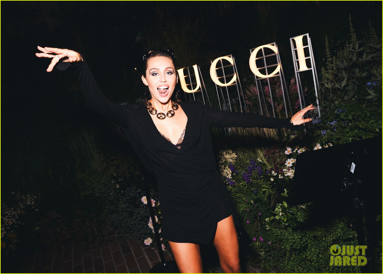 Miley Cyrus & Gucci Host Star-Studded Summer Bash in Los Angeles ...