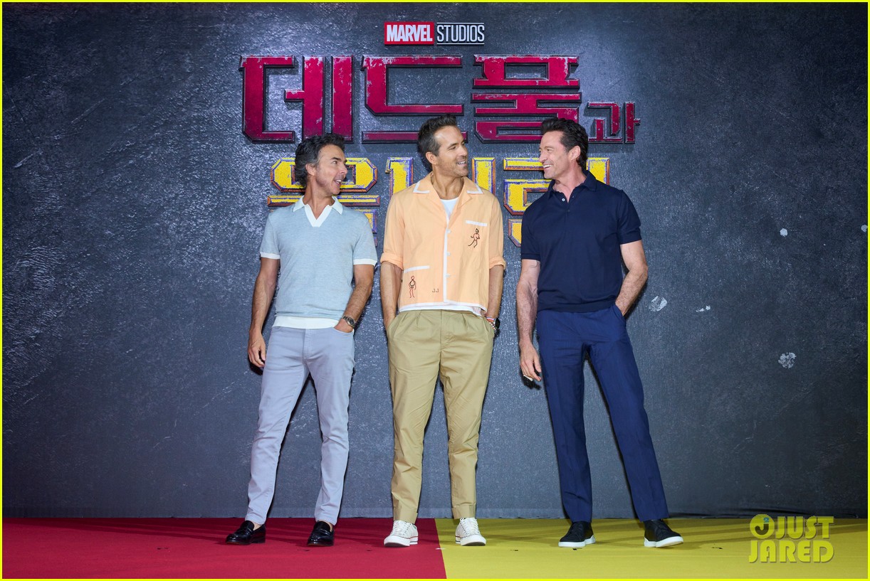 Ryan Reynolds & Hugh Jackman Take Over Seoul for 'Deadpool & Wolverine ...