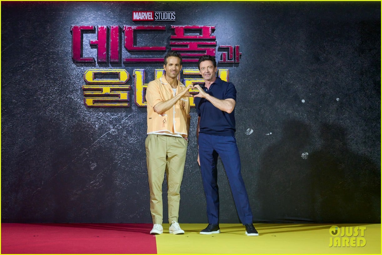 Ryan Reynolds & Hugh Jackman Take Over Seoul for 'Deadpool & Wolverine ...