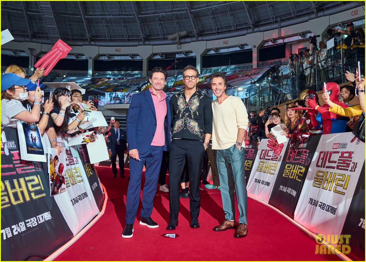 Ryan Reynolds & Hugh Jackman Take Over Seoul for 'Deadpool & Wolverine ...