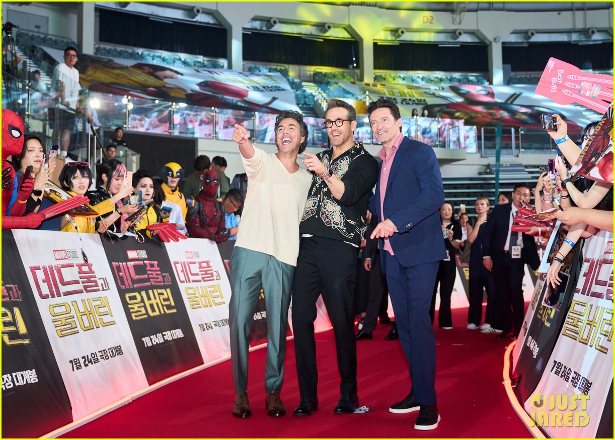 Ryan Reynolds & Hugh Jackman Take Over Seoul for 'Deadpool & Wolverine ...