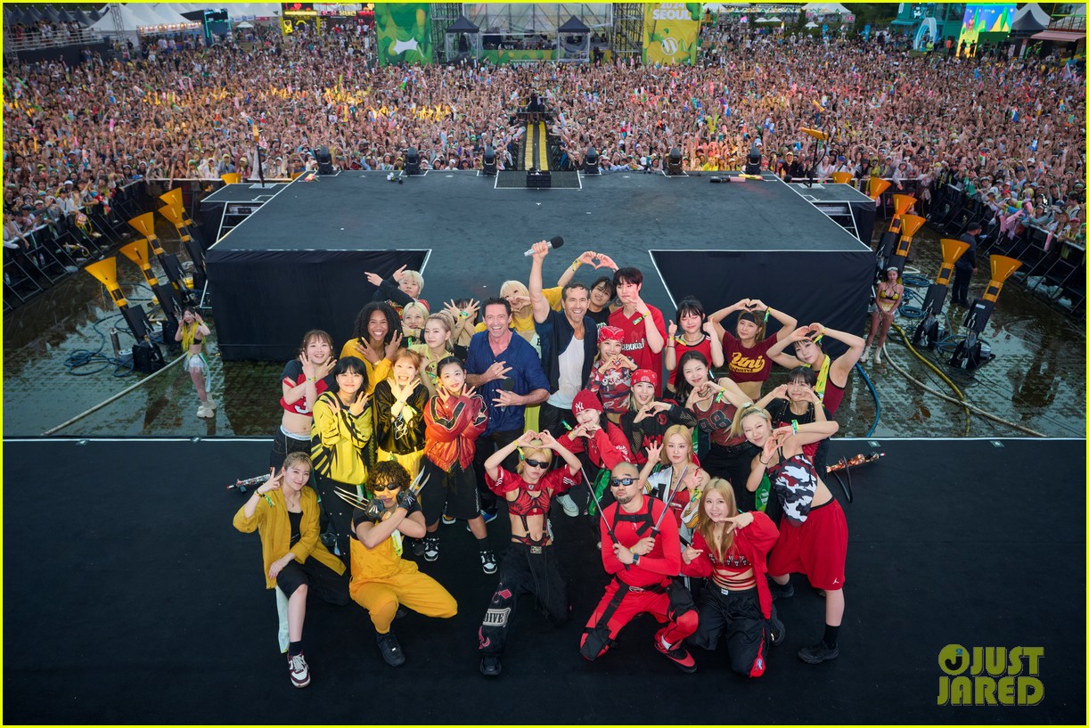 Ryan Reynolds & Hugh Jackman Take Over Seoul for 'Deadpool & Wolverine ...