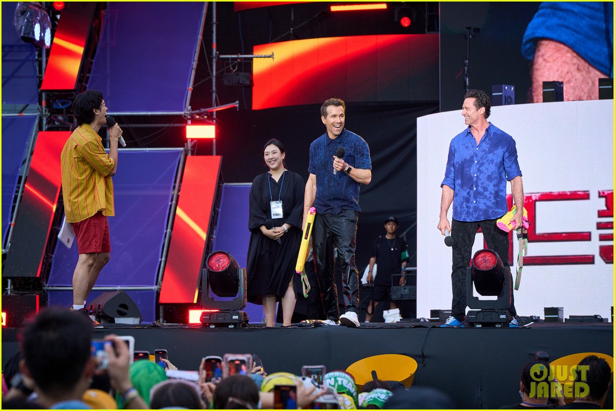 Ryan Reynolds & Hugh Jackman Take Over Seoul for 'Deadpool & Wolverine ...