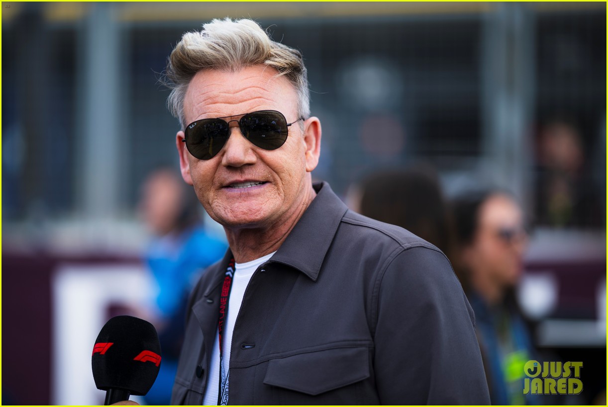 Kit Connor, Gordon Ramsay, Harris Dickinson & More Celebs Attend F1 ...