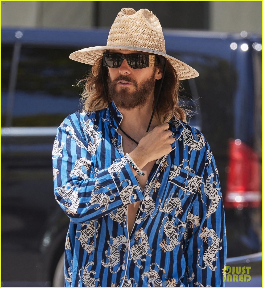 Jared Leto & Sofia Boutella Hang Out on Vacation in Saint-Tropez: Photo ...
