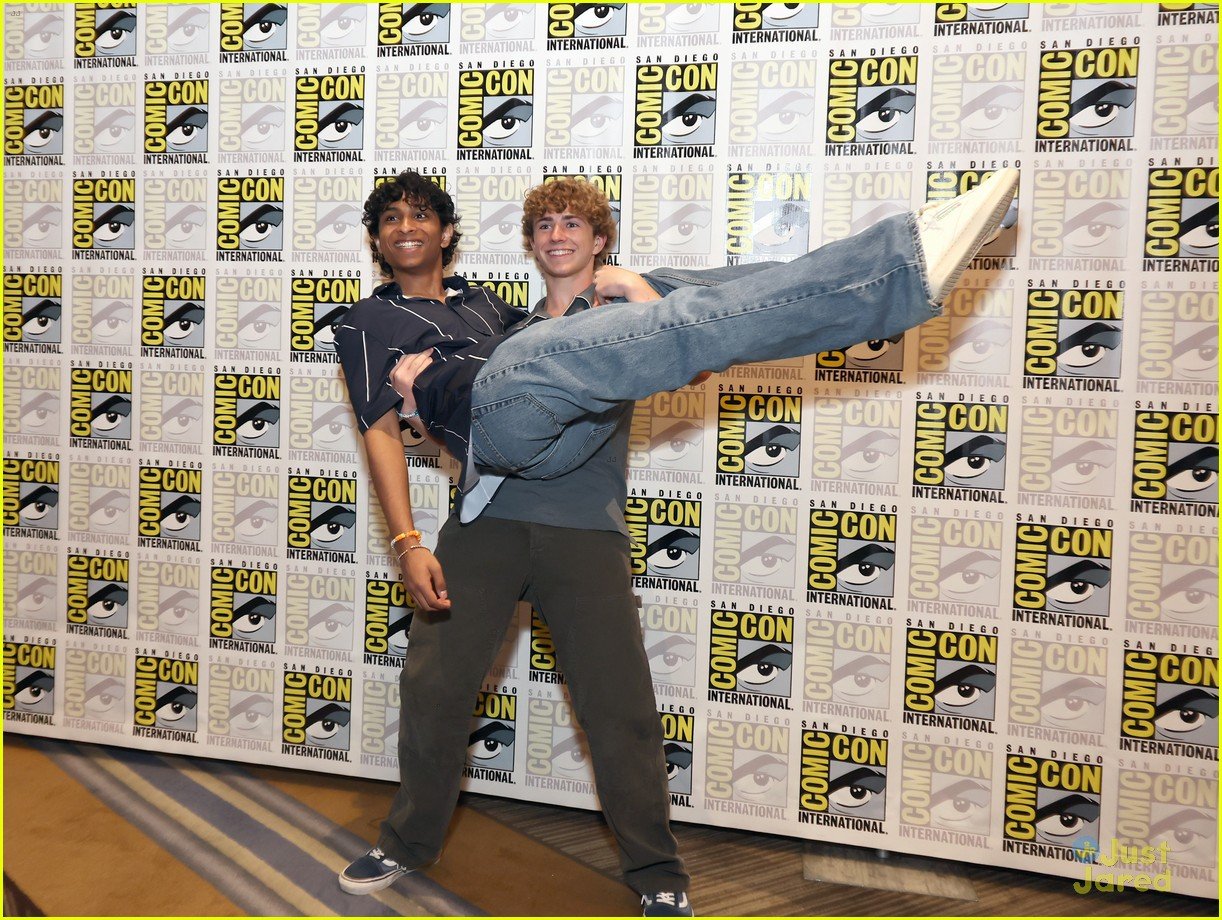 'Percy Jackson & the Olympians' Stars Attend San Diego Comic-Con 2024 ...