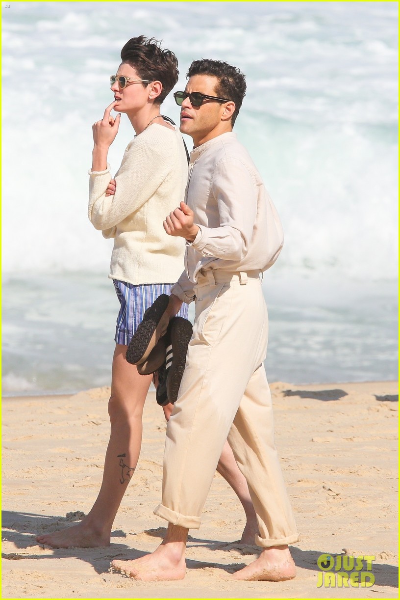 Rami Malek & Emma Corrin Still Going Strong a Year Later, Seen Holding ...