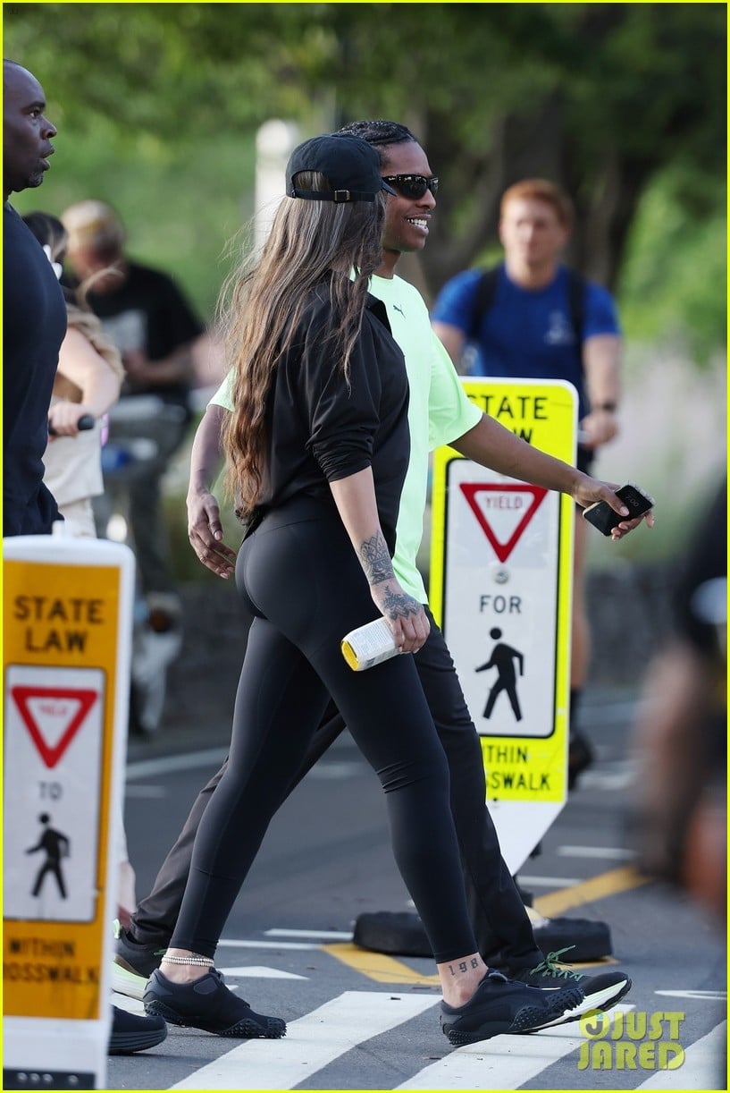 Rihanna & A$AP Rocky Go For a Walk in the Park During NYC Outing: Photo ...