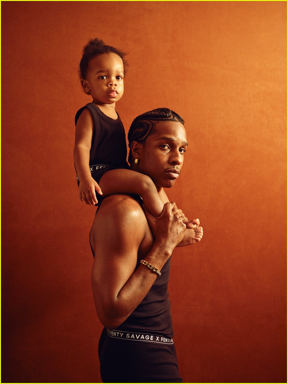 A$AP Rocky & Son RZA Post for the Classics by Savage X Fenty Campaign - See the Photos!: Photo ...