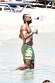 Soccer Star Mohamed Salah Bares Ripped Body at the Beach in Greece ...