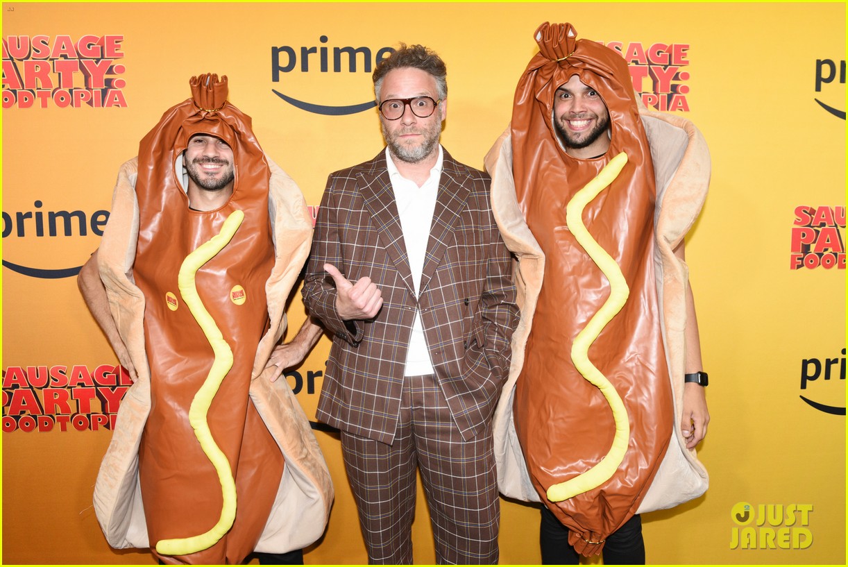Kristen Wiig & Seth Rogen Attend Special 'Sausage Party: Foodtopia ...