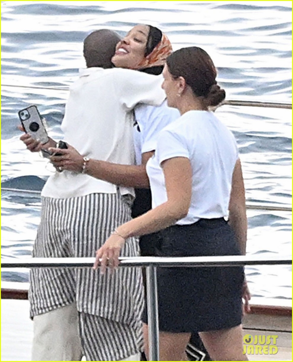 Tessa Thompson Flaunts PDA with Shirtless Brandon Green During a Yacht ...