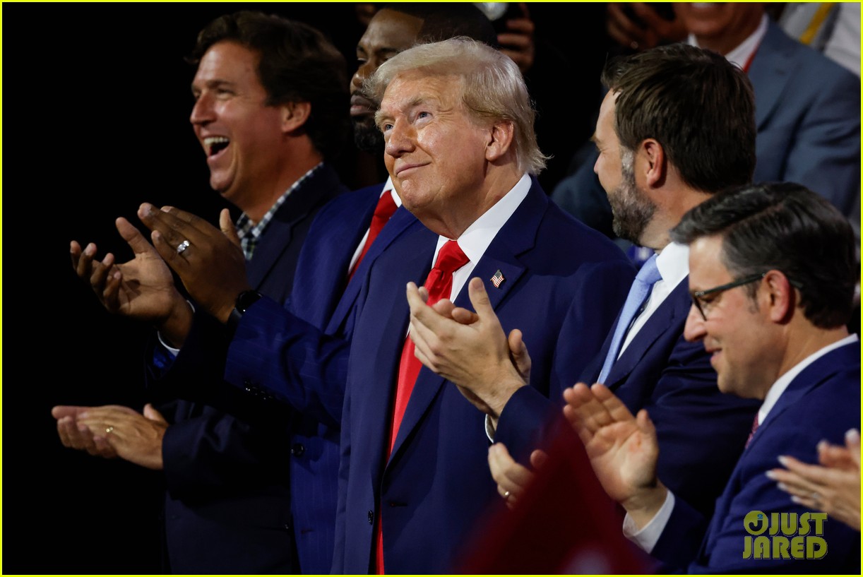 Donald Trump Wears Bandage Over Ear for First Appearance Since ...