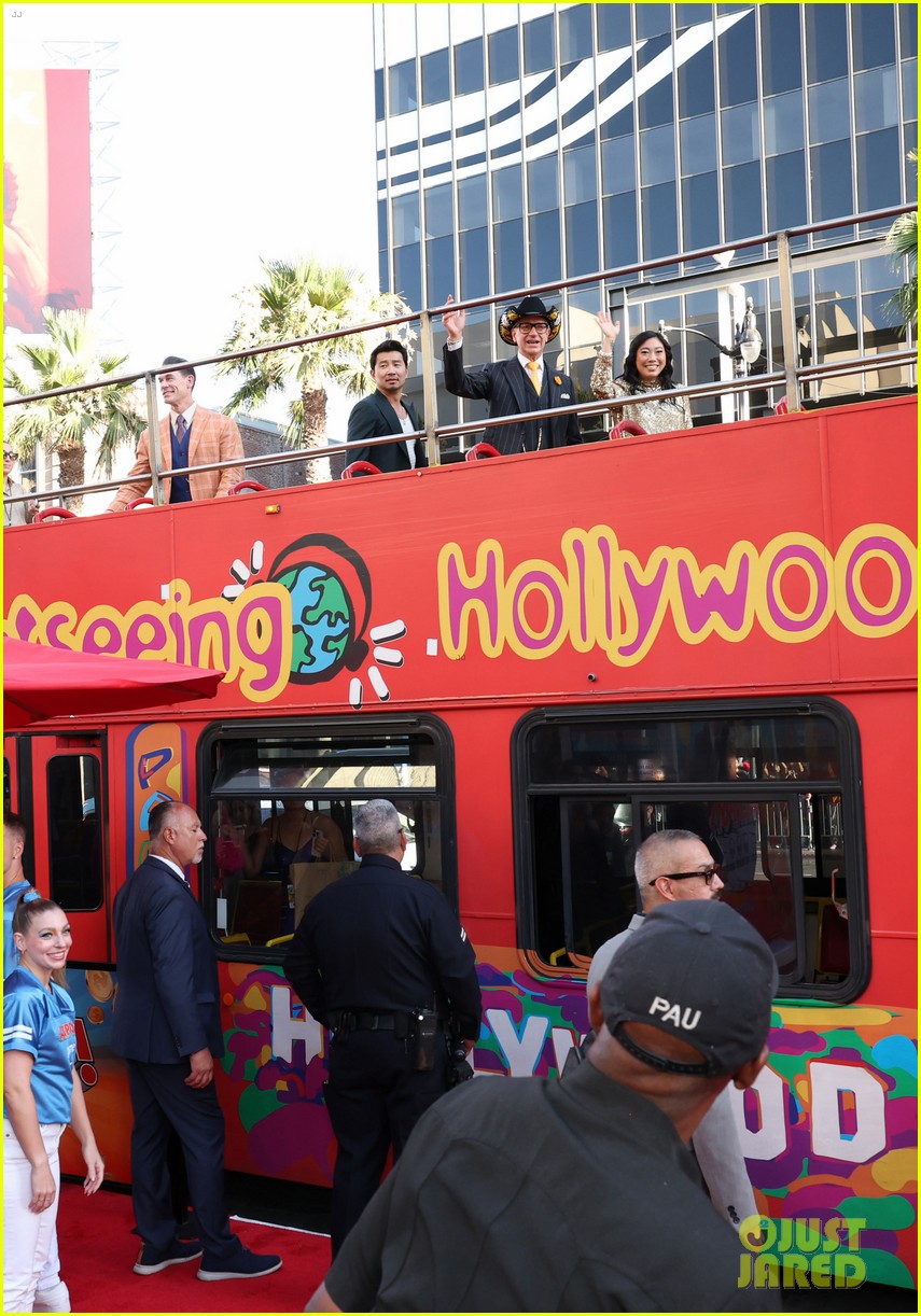 John Cena, Simu Liu, Paul Feig, & Awkwafina Take a Bus to 'Jackpot ...