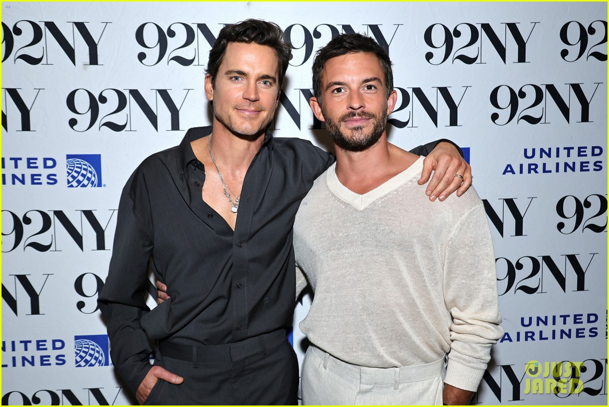 Photo: matt bomer jonathan bailey 92y 07 | Photo 5064255 | Just Jared ...