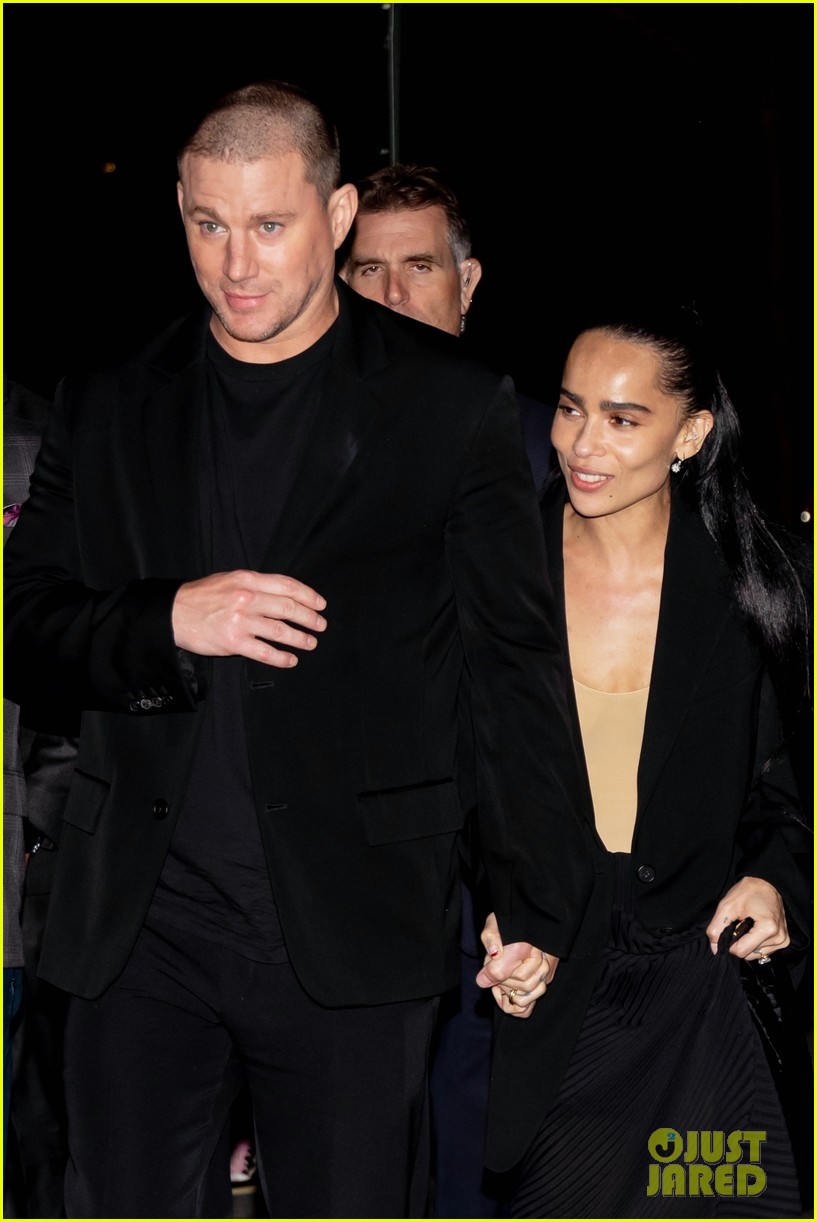 Channing Tatum Buddies Up With Austin Butler, Holds Hands With Zoe ...