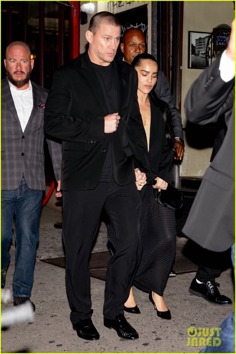 Channing Tatum Buddies Up With Austin Butler, Holds Hands With Zoe ...