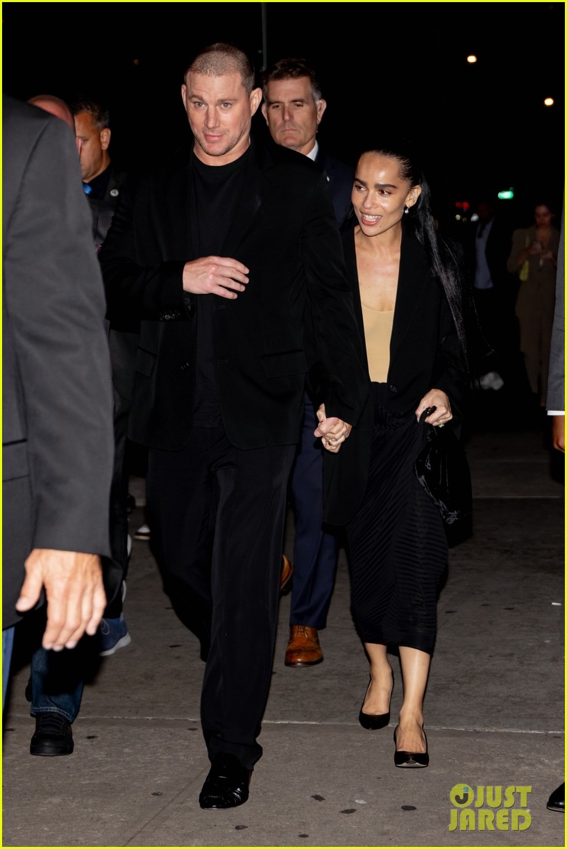 Channing Tatum Buddies Up With Austin Butler, Holds Hands With Zoe ...