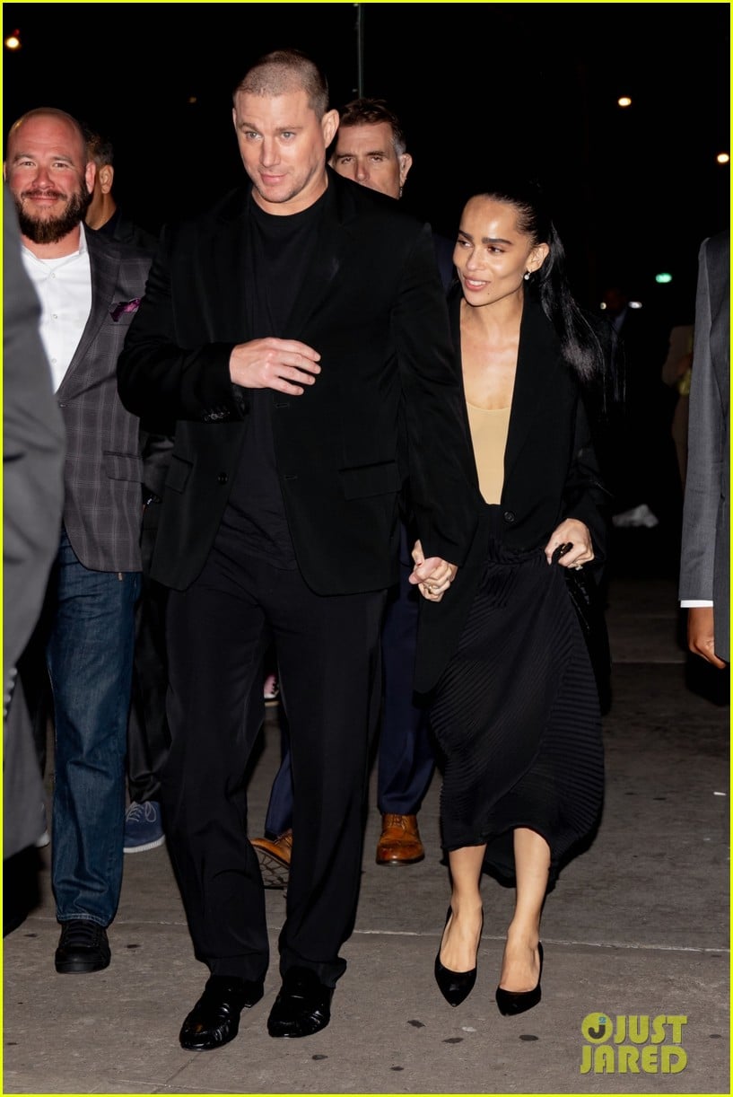 Channing Tatum Buddies Up With Austin Butler, Holds Hands With Zoe ...