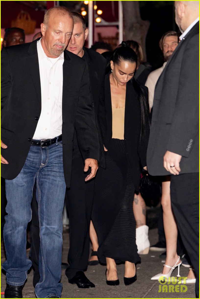 Channing Tatum Buddies Up With Austin Butler, Holds Hands With Zoe ...