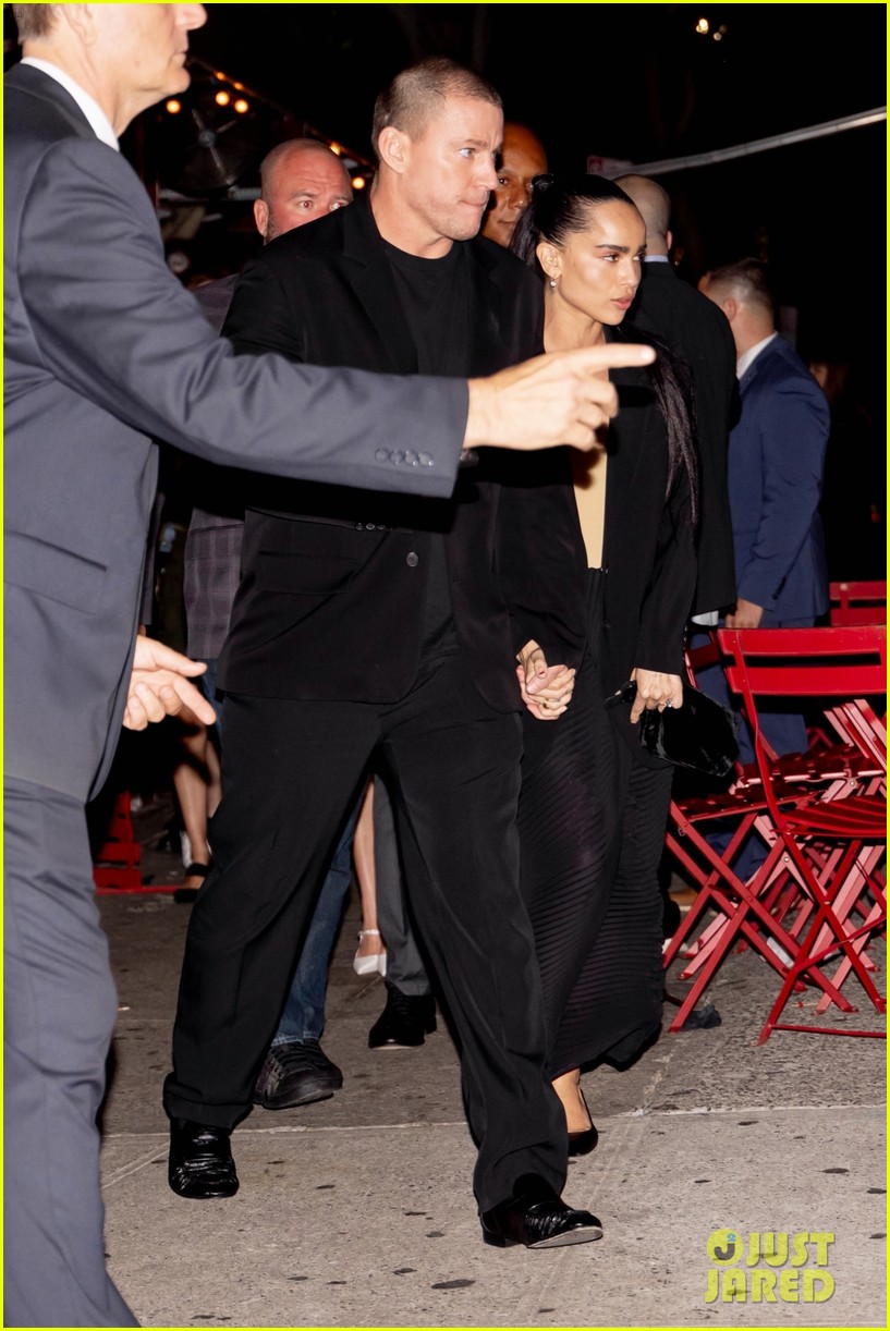 Channing Tatum Buddies Up With Austin Butler, Holds Hands With Zoe ...