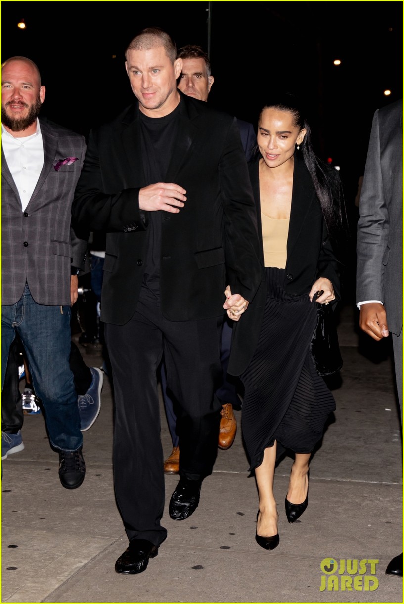Channing Tatum Buddies Up With Austin Butler, Holds Hands With Zoe ...